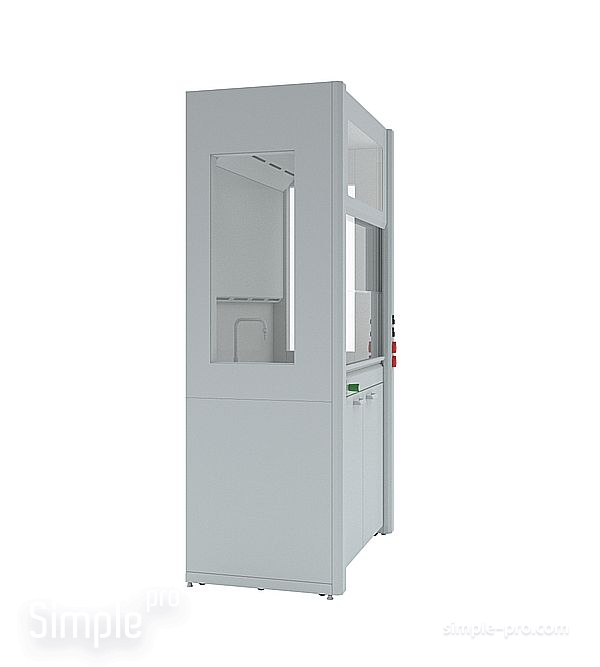 Купить шкаф вытяжной демонстрационный для кабинета химии ЛК-900 ШВД, ЛК ...